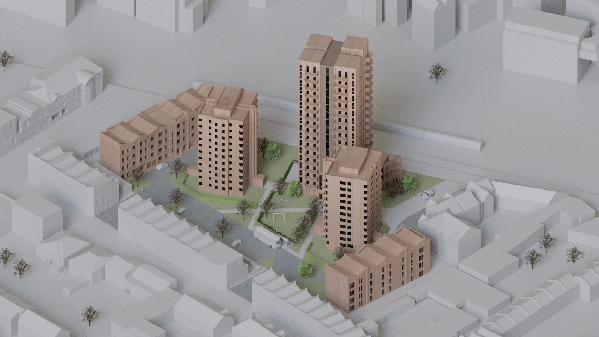 HTA wins go-ahead for high-rise Croydon housing