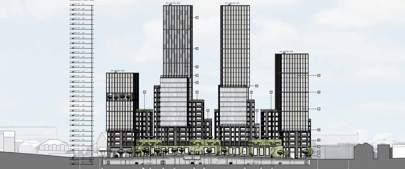 SimpsonHaugh proposes new tower scheme for Leeds