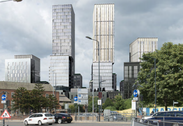 SimpsonHaugh proposes new tower scheme for Leeds