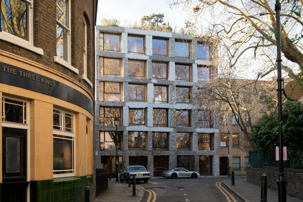 Heralding the new stone age: Amin Taha’s 15 Clerkenwell Close