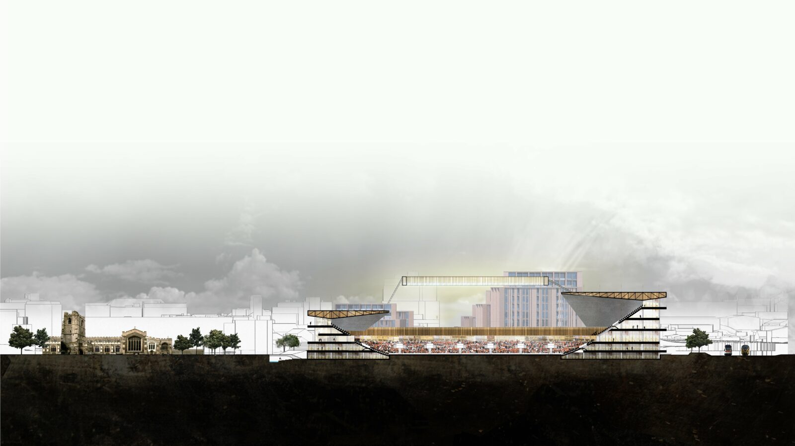 AndArchitects’ Luton Town stadium proposal wins ‘first leg’ of planning ...