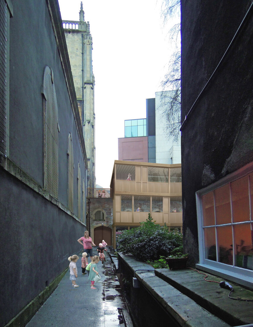 Dow Jones finally gets go-ahead to extend nursery in listed church hall