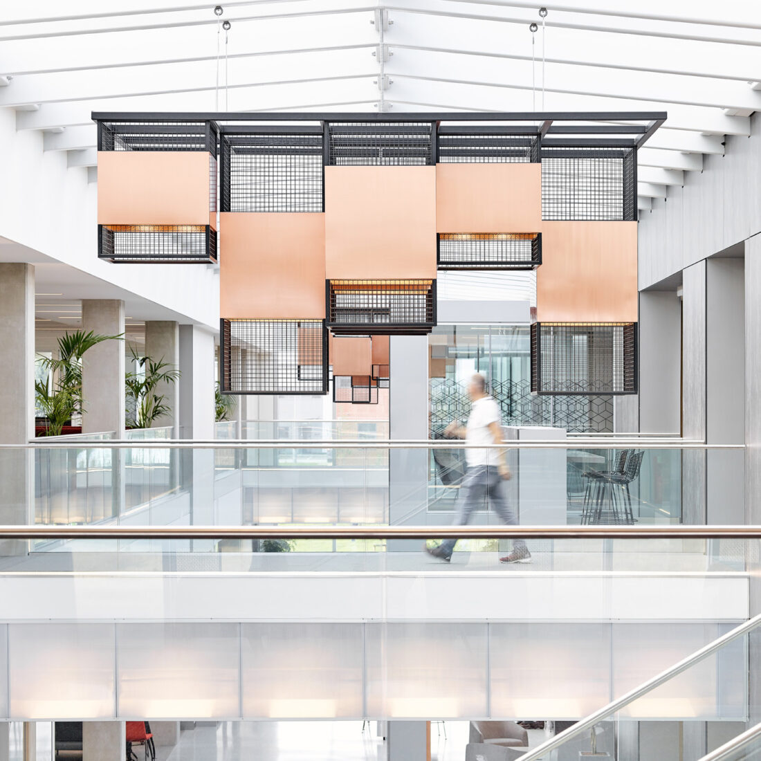 FaulknerBrowns completes porcelain tile-clad office in County Durham