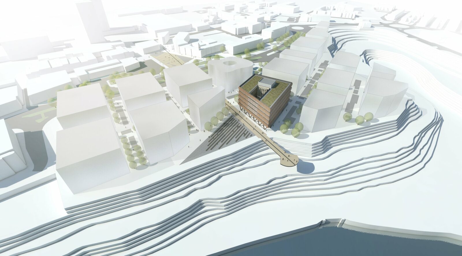 FaulknerBrowns submits phase two of Sunderland’s Vaux Brewery scheme