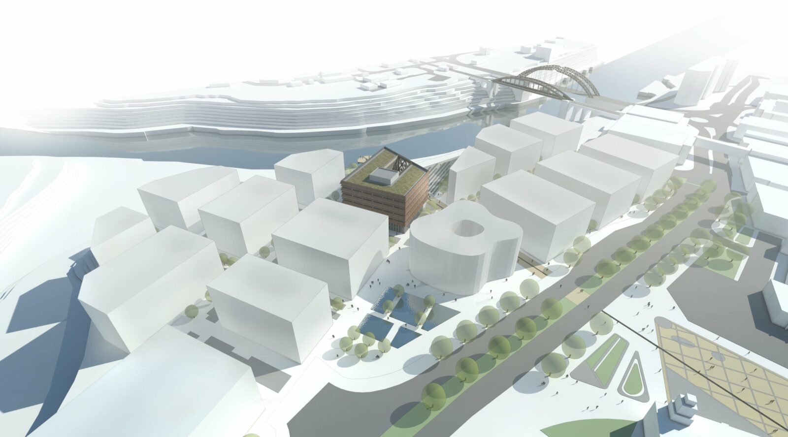 FaulknerBrowns submits phase two of Sunderland’s Vaux Brewery scheme