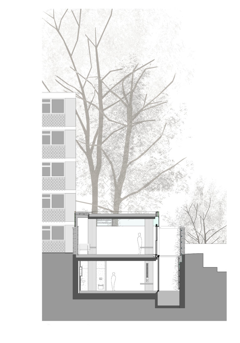 Sophie Hicks Architects designs minimalist concrete house in Kensington