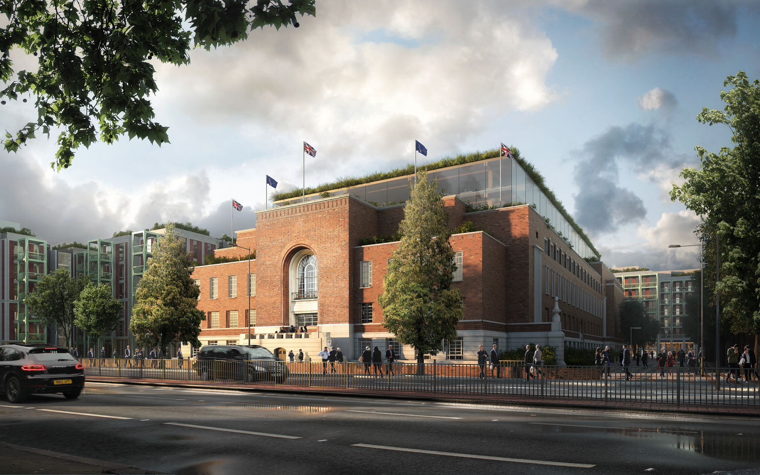 Rogers Stirk Harbour’s Hammersmith town hall overhaul finally approved