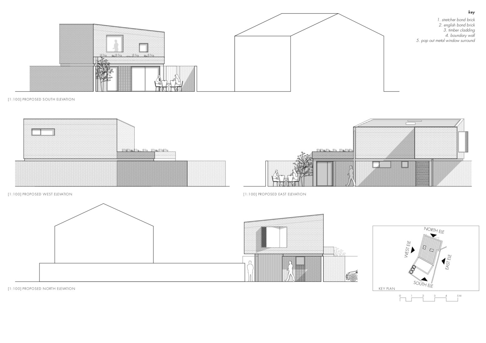 PAD Studio submits plans for house on north London backland site