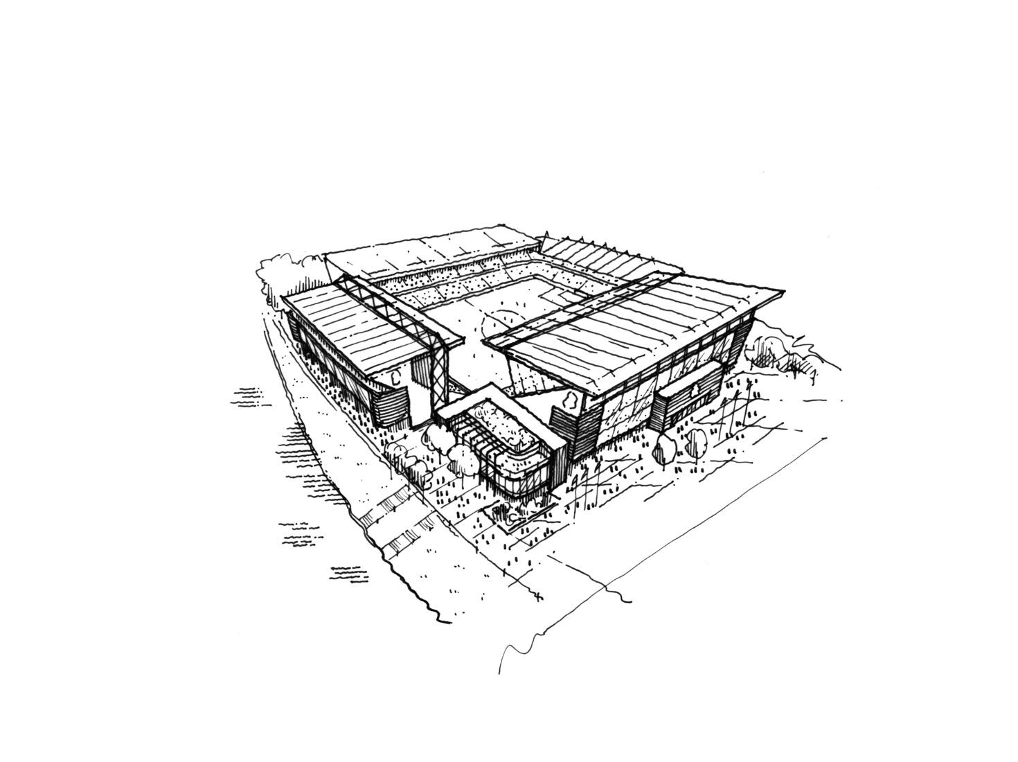 Benoy unveils plans to upgrade Nottingham Forest’s City Ground