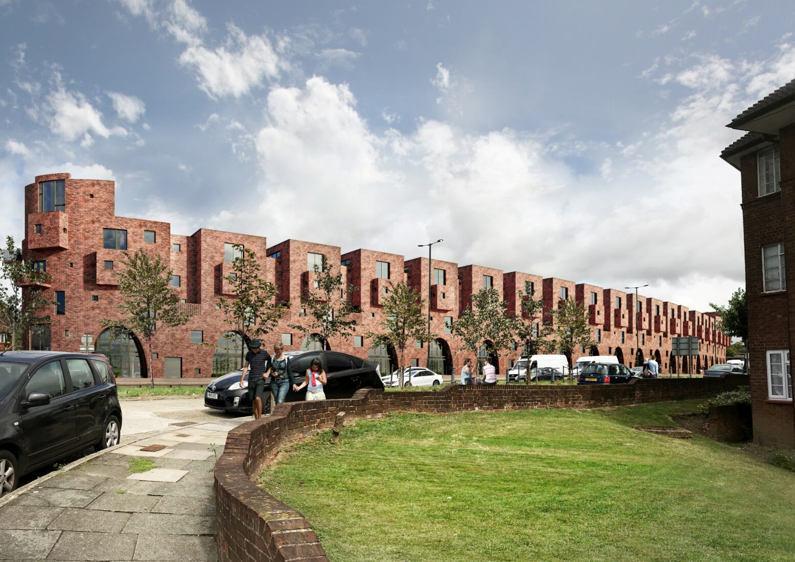 Peter Barber wins approval for new public mews in north London