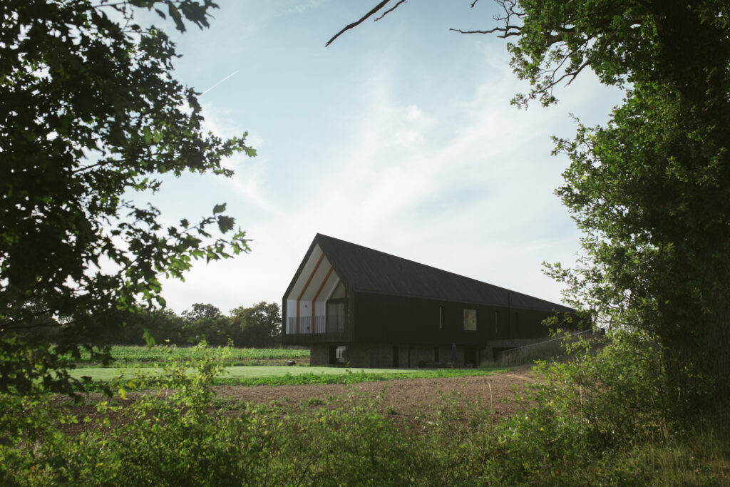 Black to basics: Studio Bark house in rural Suffolk