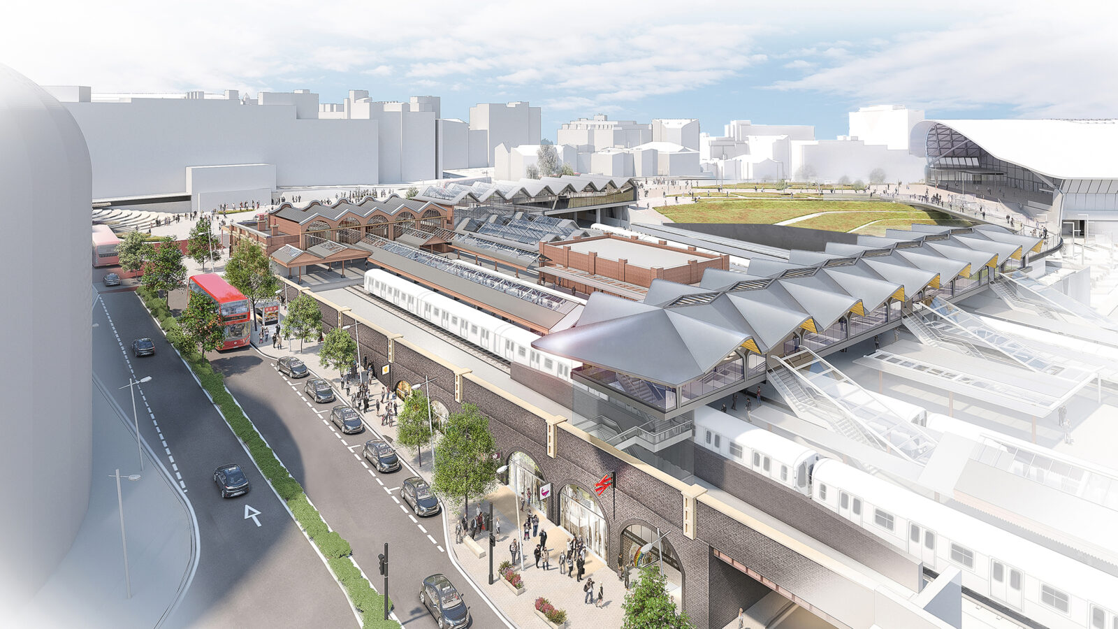Grimshaw and Glenn Howells Birmingham station overhaul unveiled