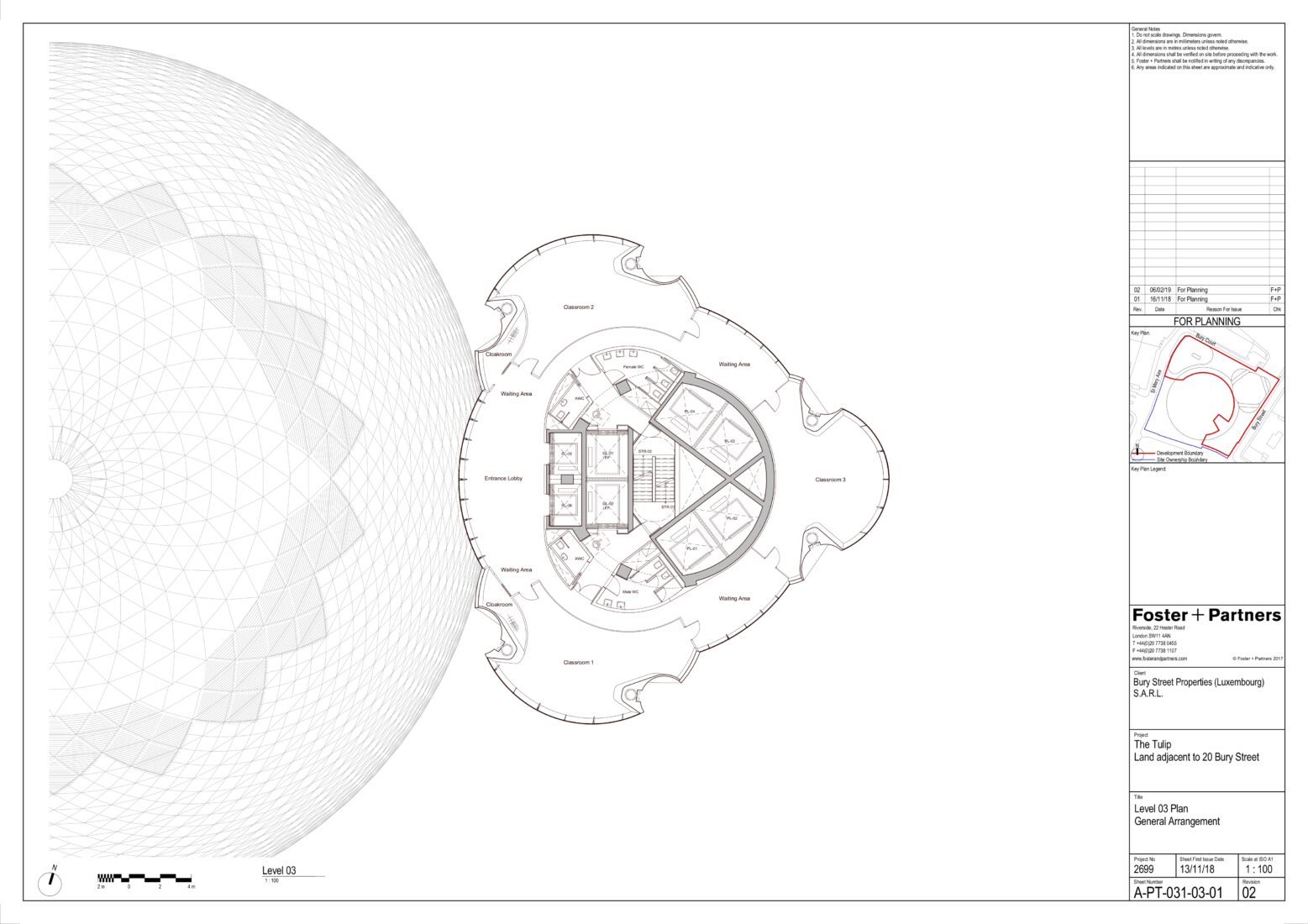 Foster + Partners’ Tulip tower set for City of London approval