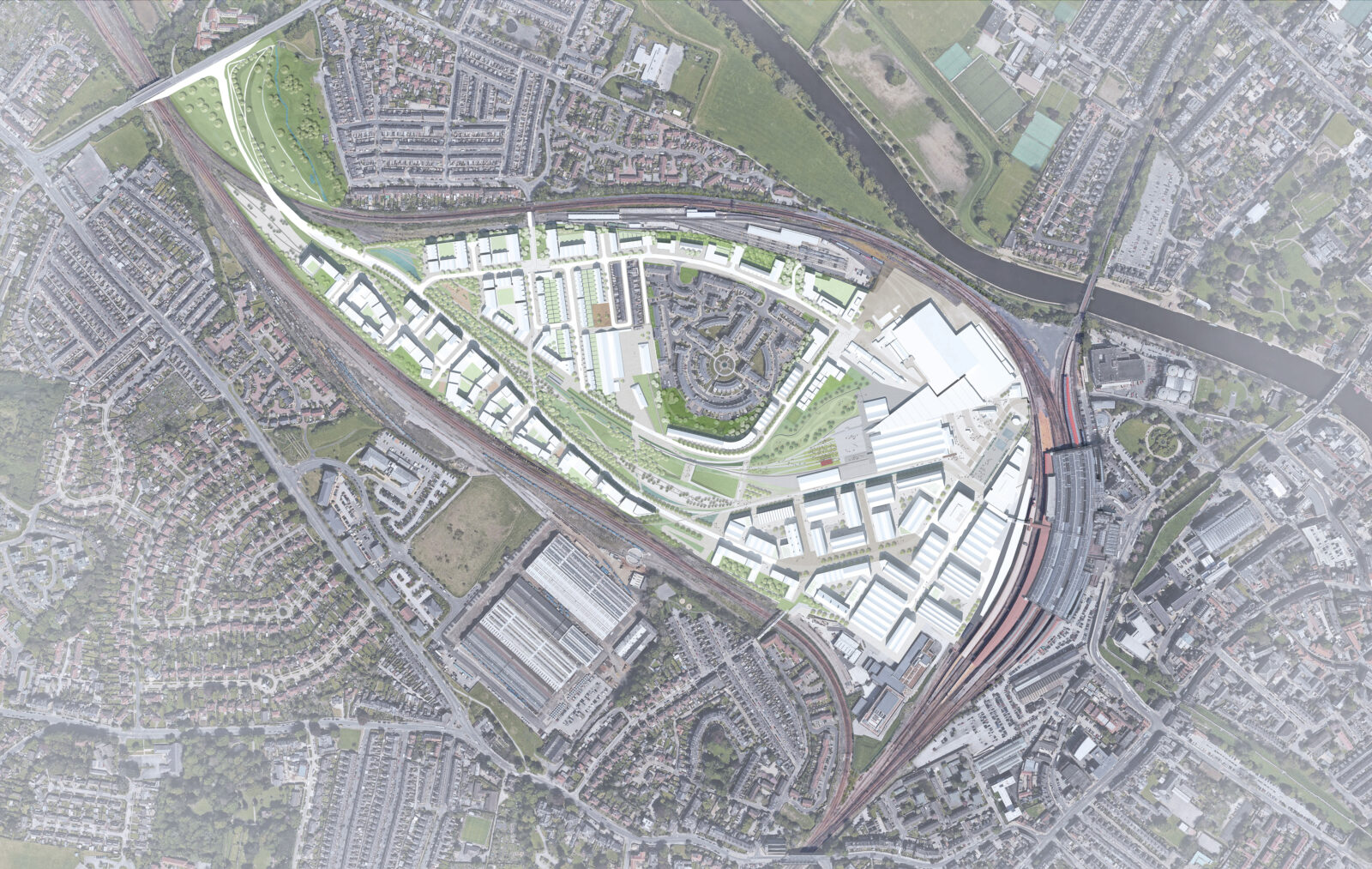 Allies and Morrison’s 2,500-home York Central scheme wins approval