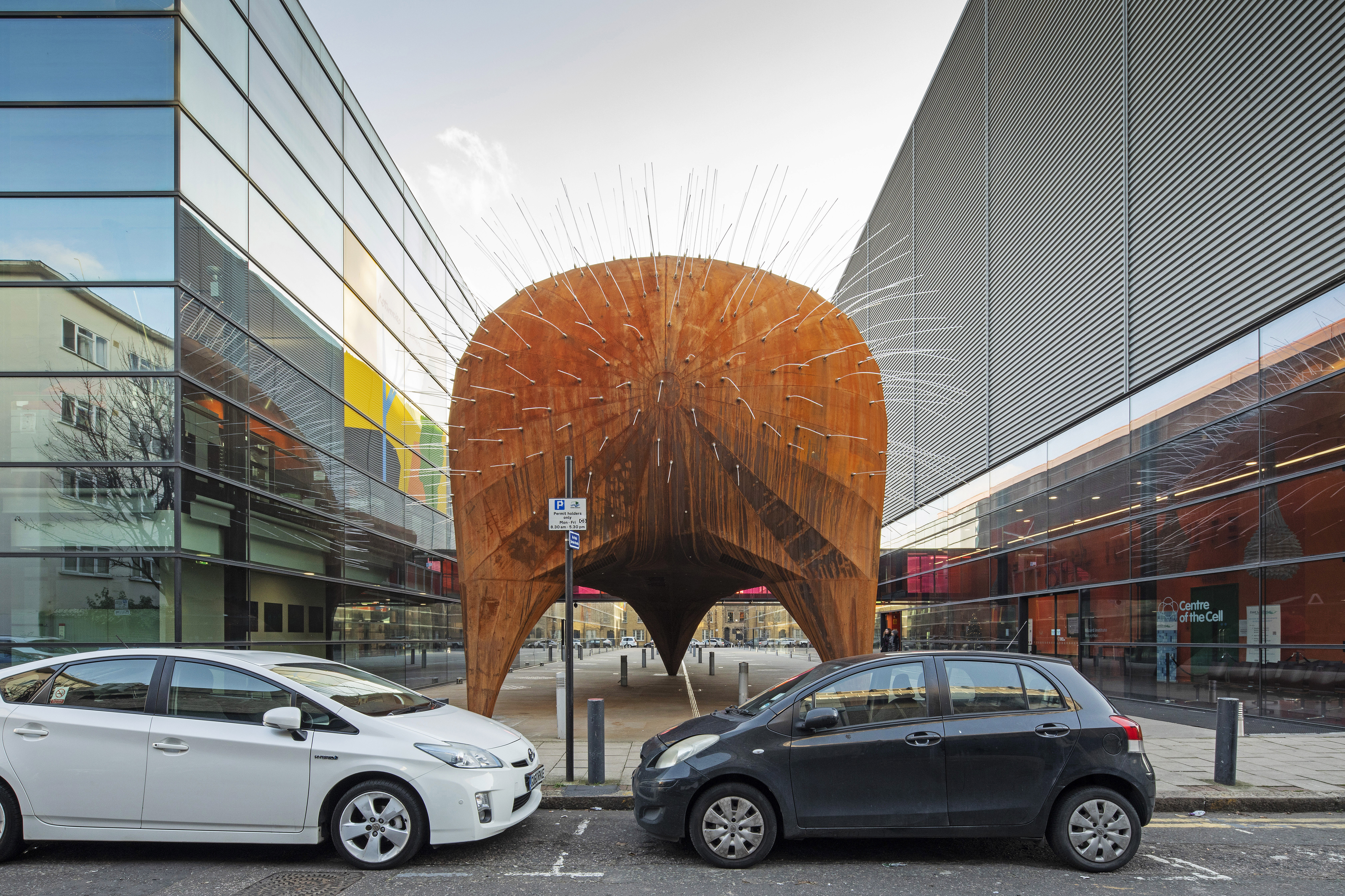 aLL Design completes spiky ‘neuron pod’ for east London university
