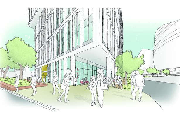 Next SimpsonHaugh Manchester office block unveiled