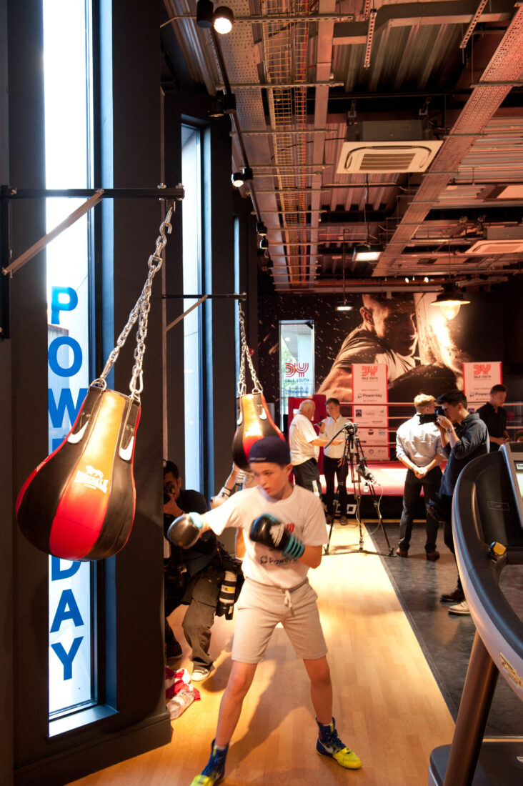 Featherstone Young completes new base for Grenfell boxing club