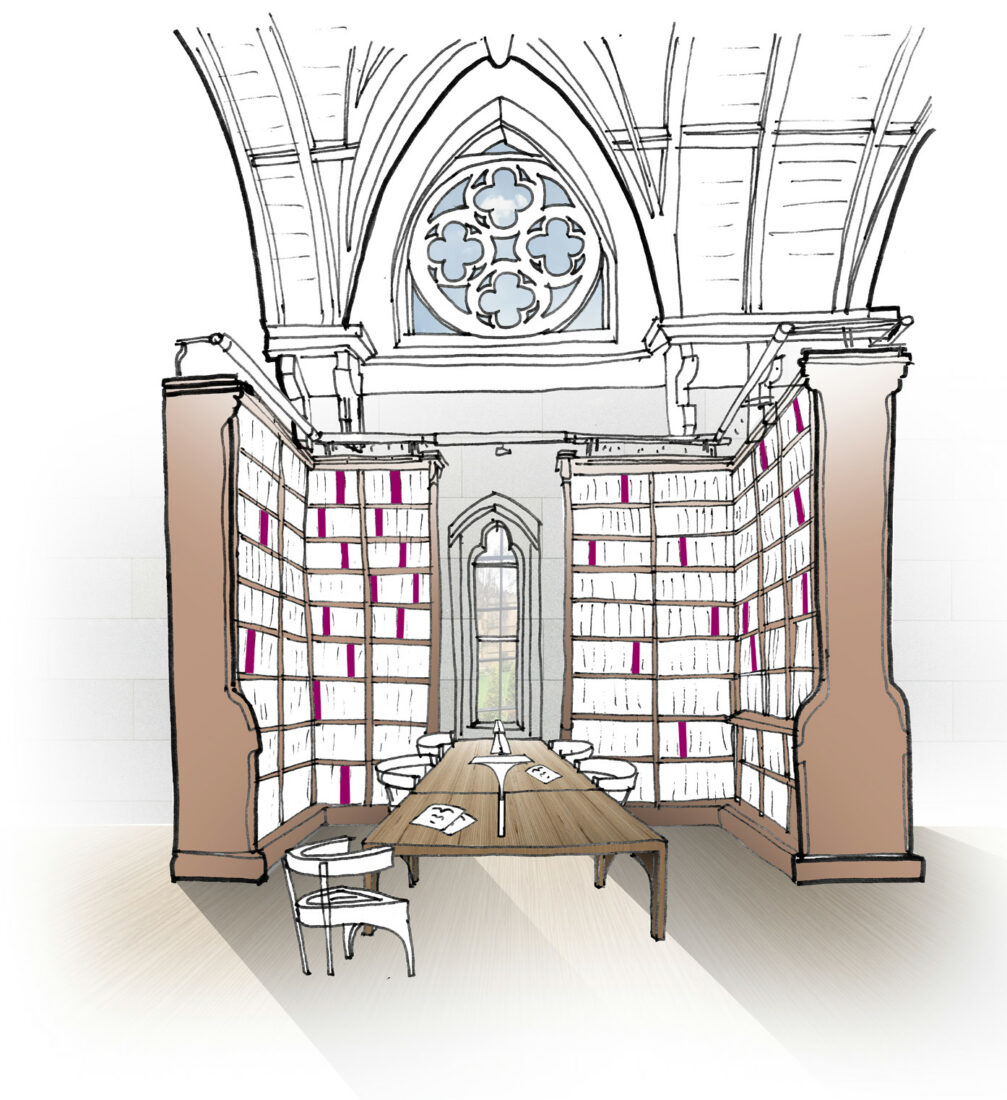 Nex wins contest to revamp Exeter College Oxford library