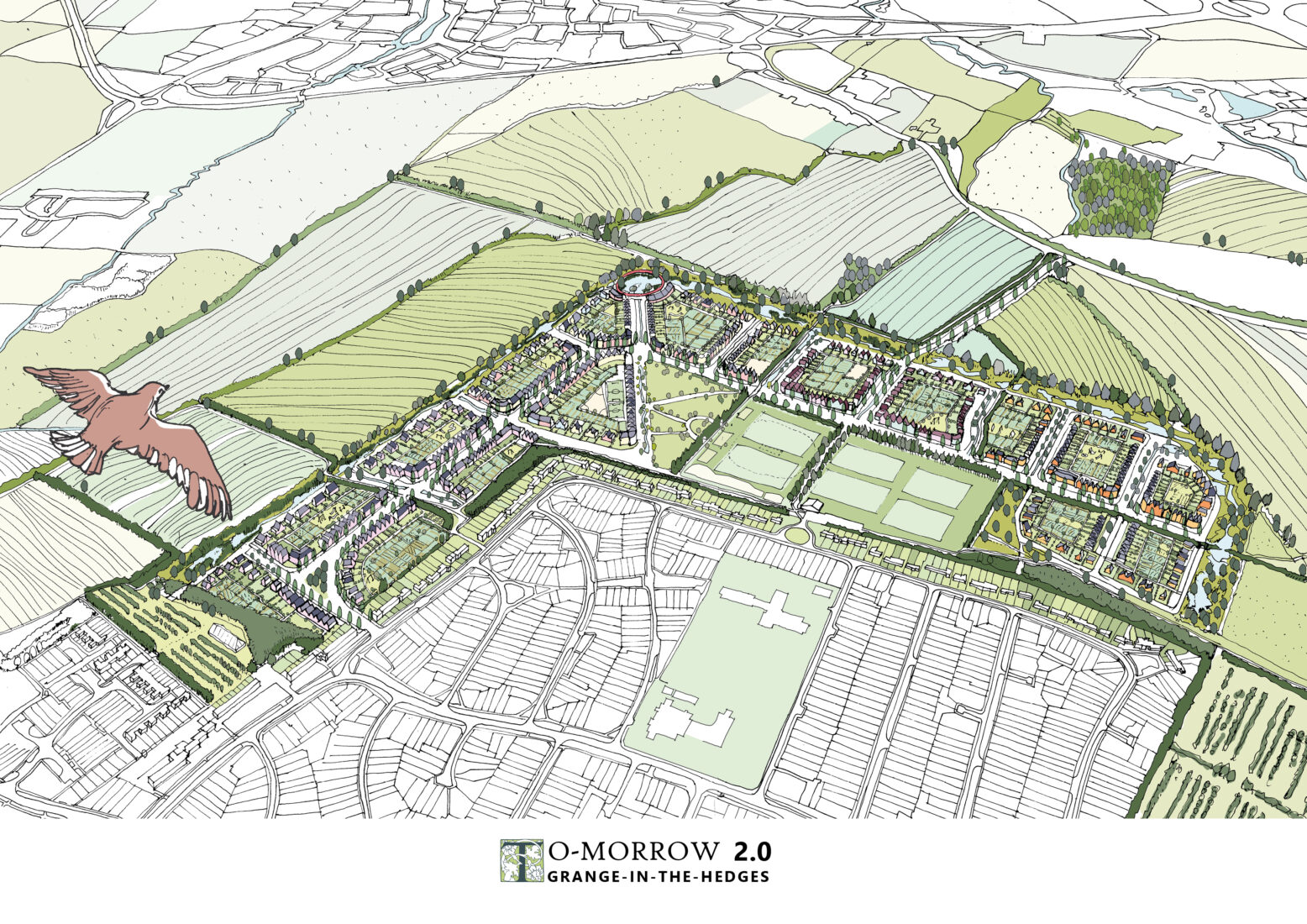 Letchworth Garden City Map Letchworth Garden City On Map Stock Photo