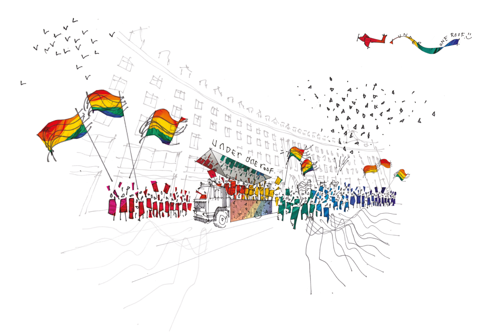 RAW wins Architectural Pride float design contest
