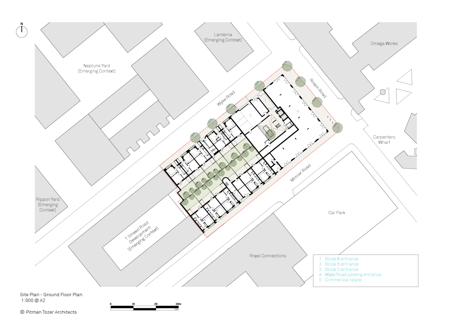 Pitman Tozer places communal deck access at heart of mixed-use Hackney ...