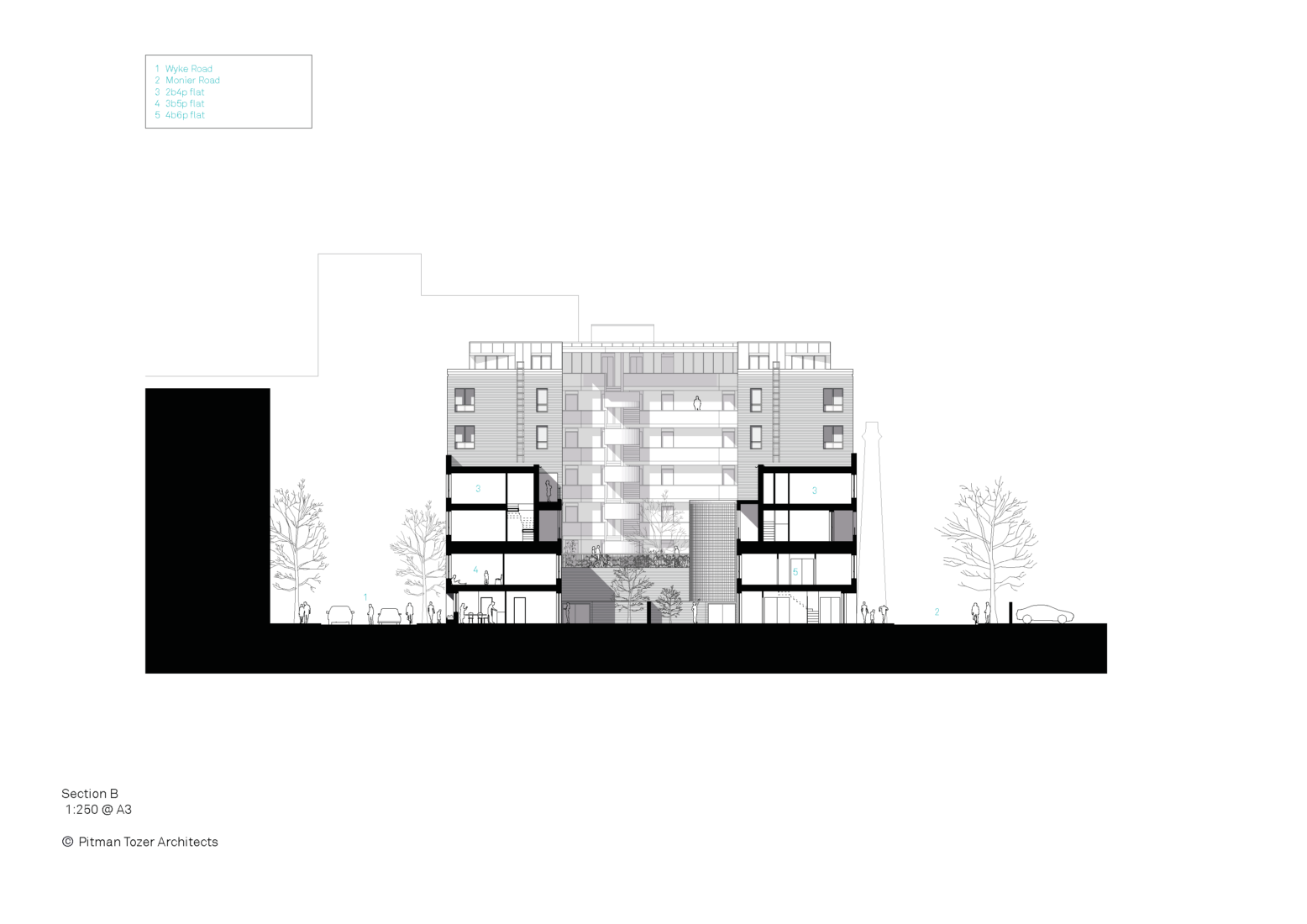 Pitman Tozer places communal deck access at heart of mixed-use Hackney ...