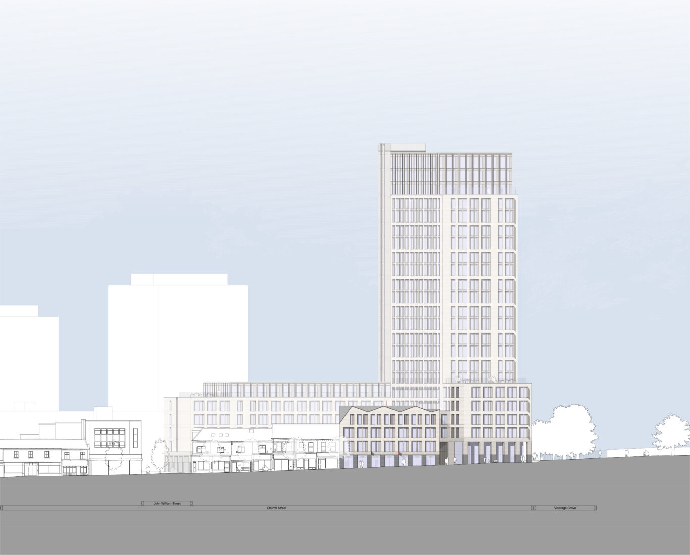 Jeffrey Bell’s 23-storey Eccles tower gets the green light