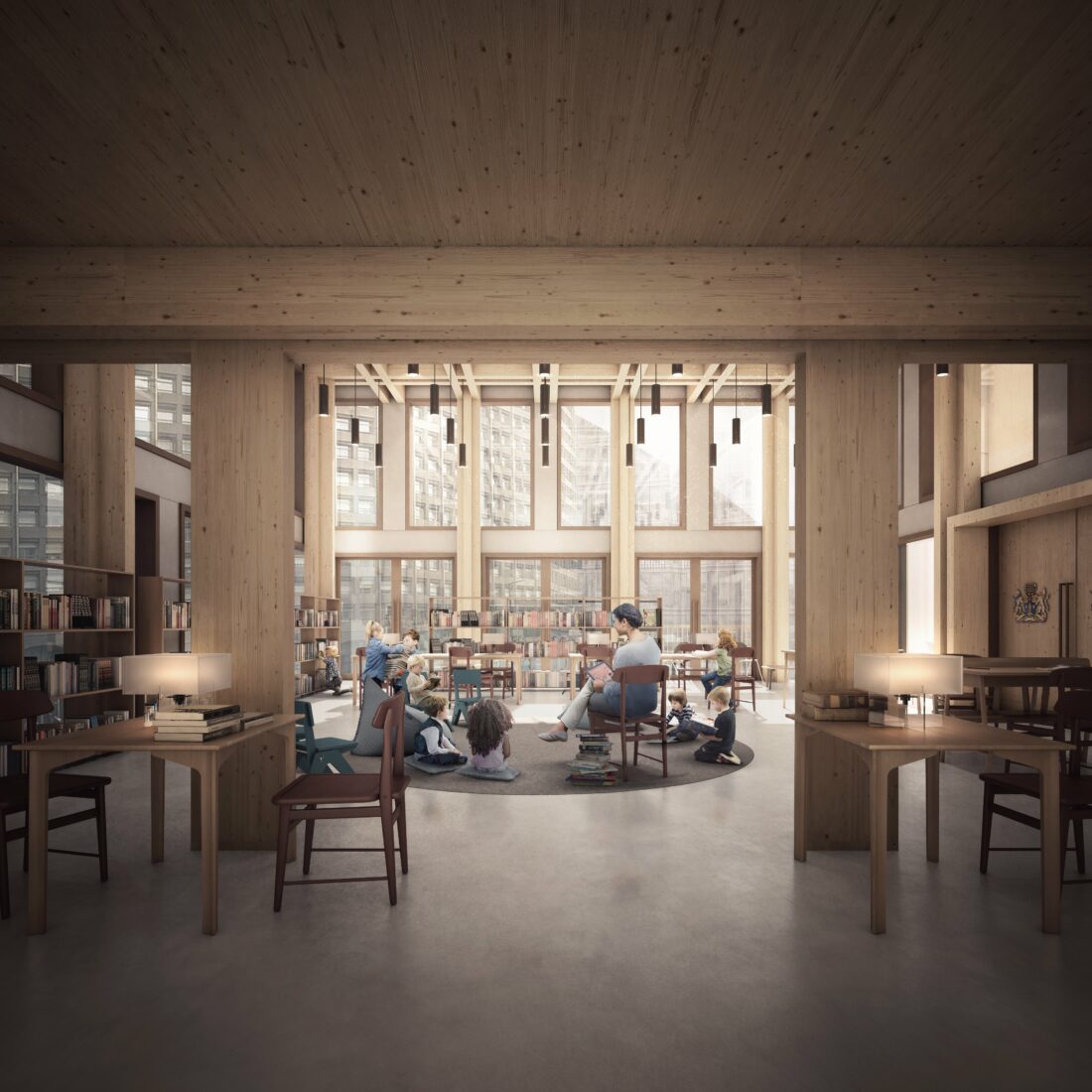 Lynch Architects’ revised Nova Place library scheme wins planning