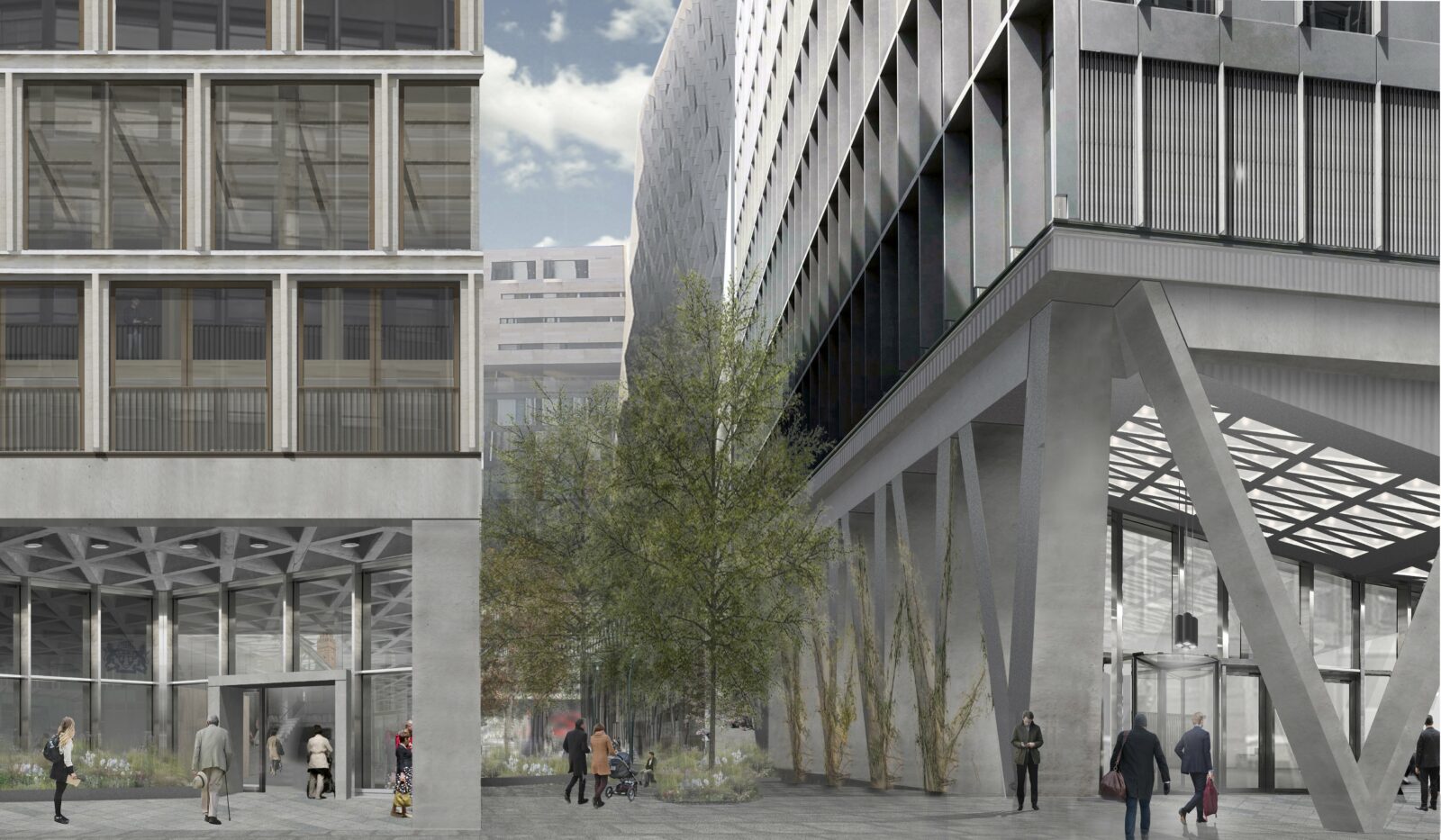 Lynch Architects’ revised Nova Place library scheme wins planning