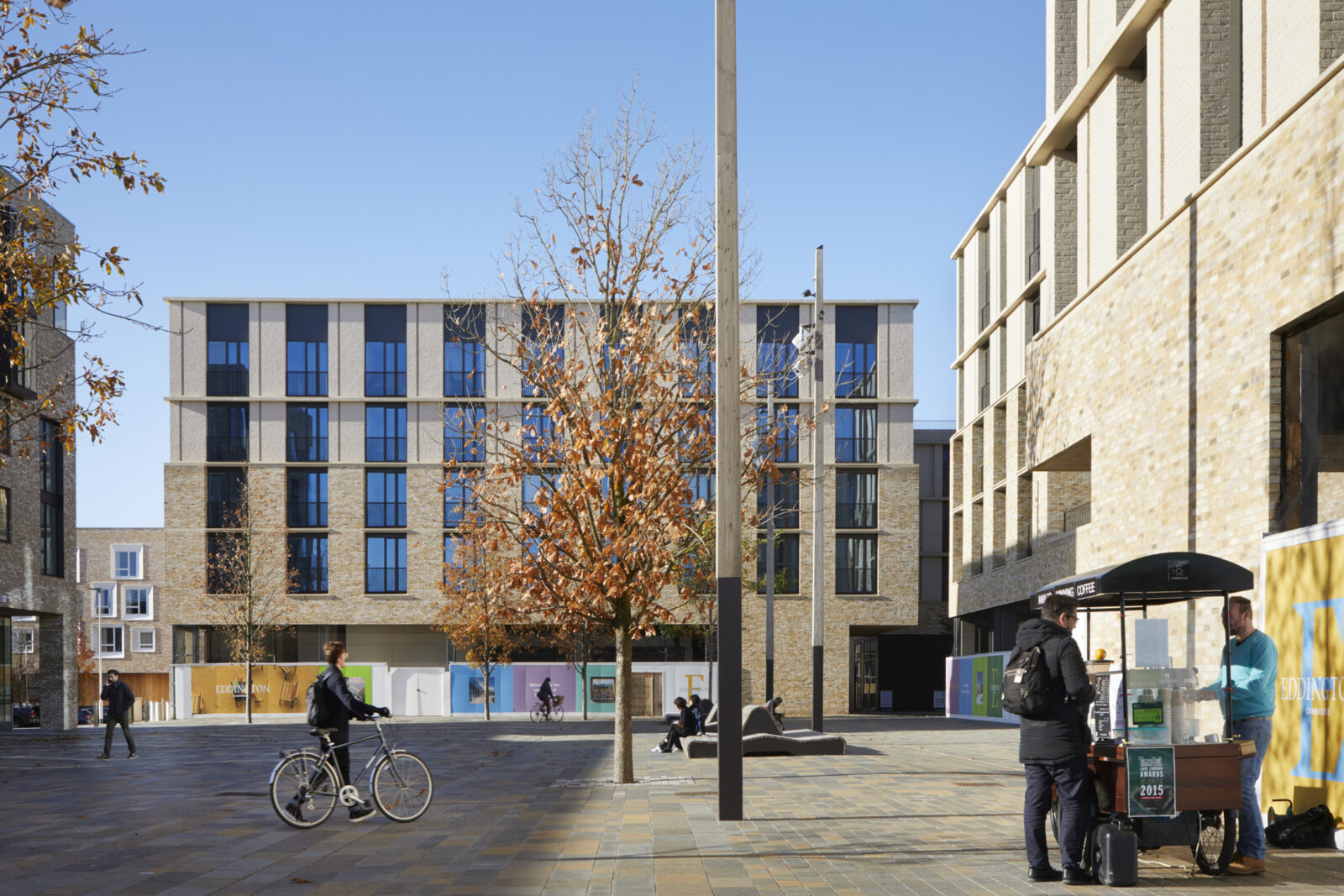 Stanton Williams completes key-worker housing in North West Cambridge