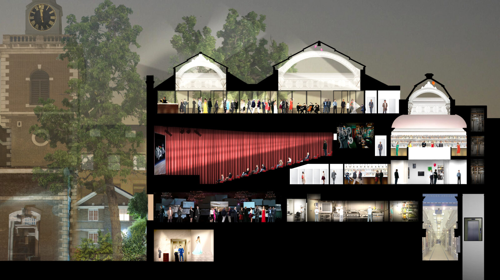 Benedetti Architects to double size of BAFTA HQ