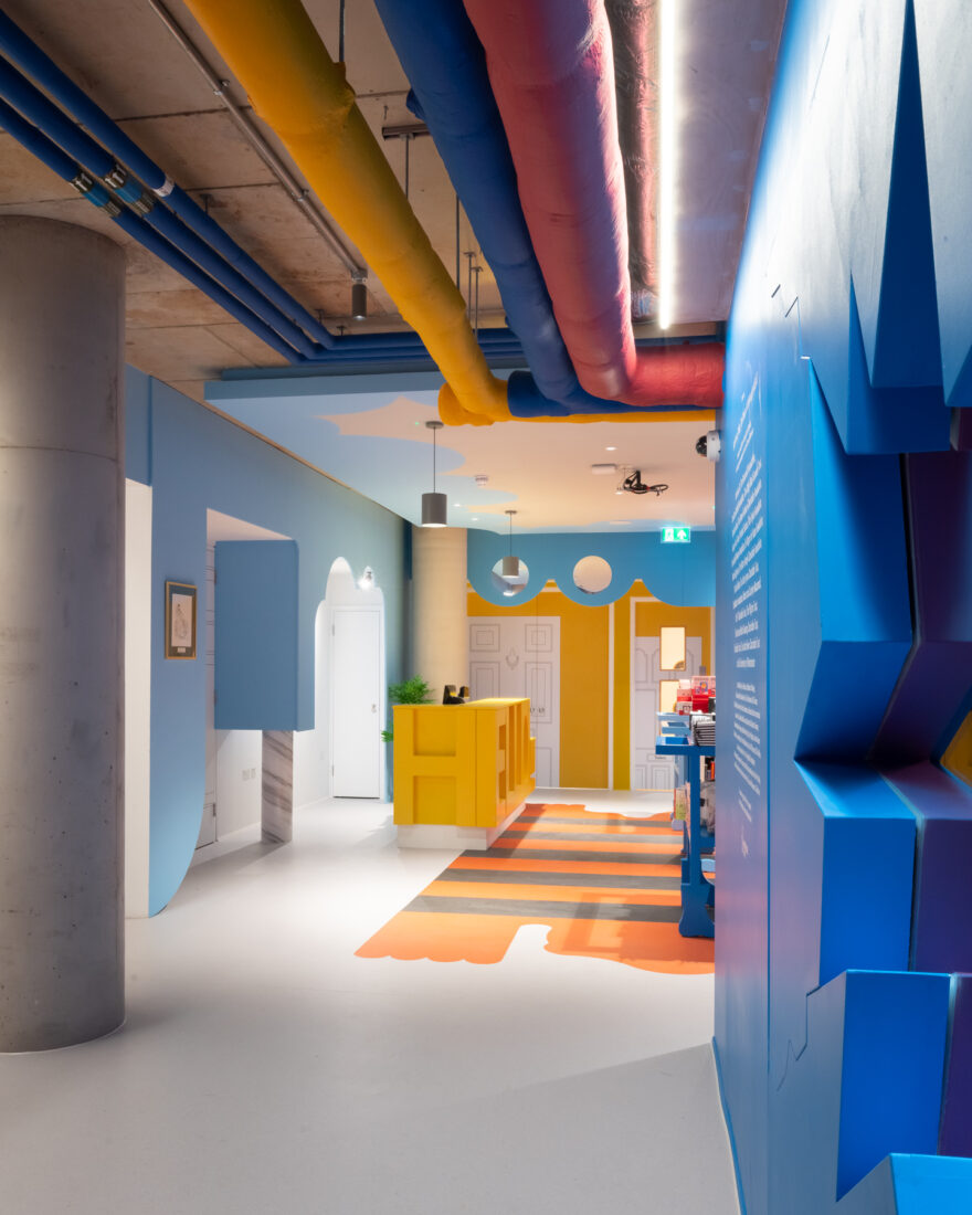 £2m London Cartoon Museum completed by Sam Jacob Studio