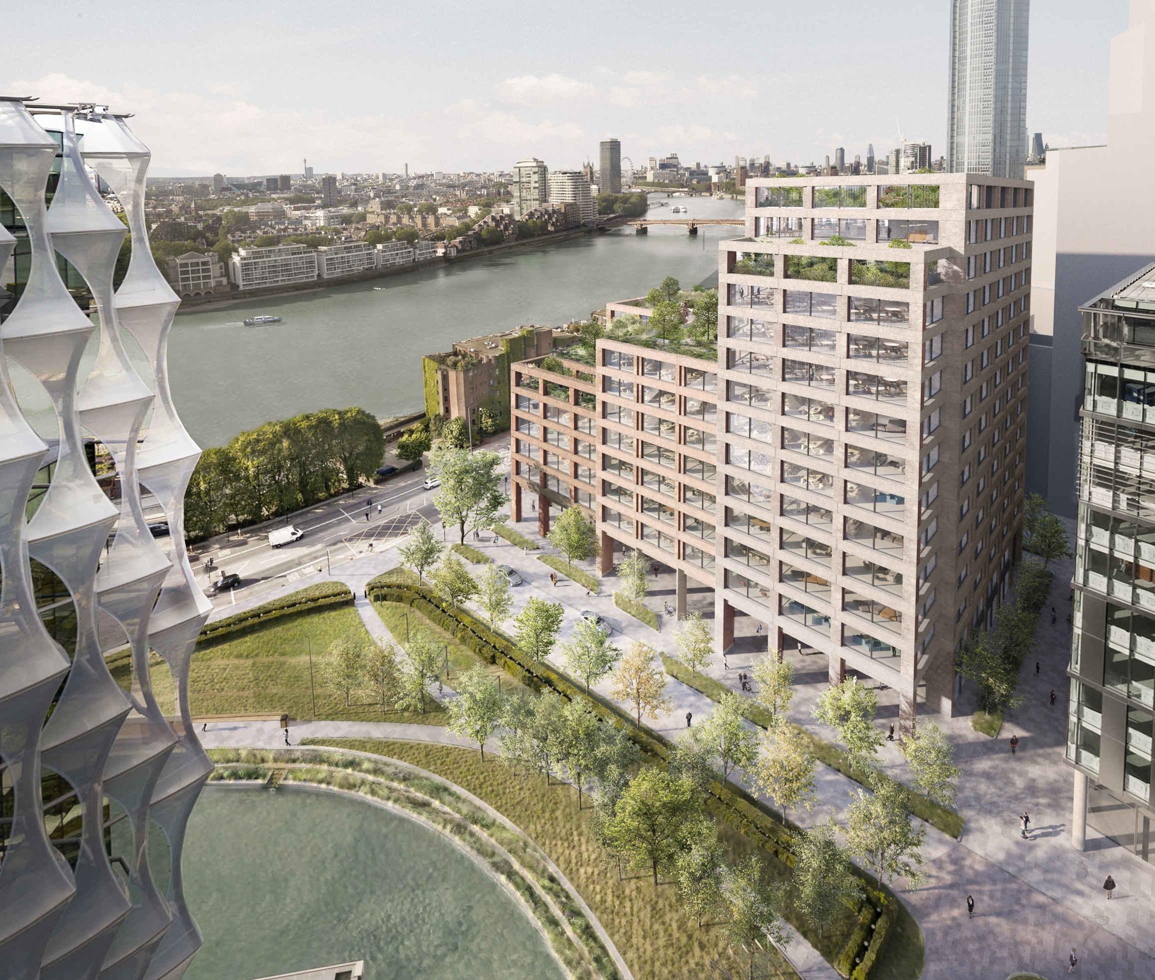 Morris + Co draws up office tower next to US Embassy