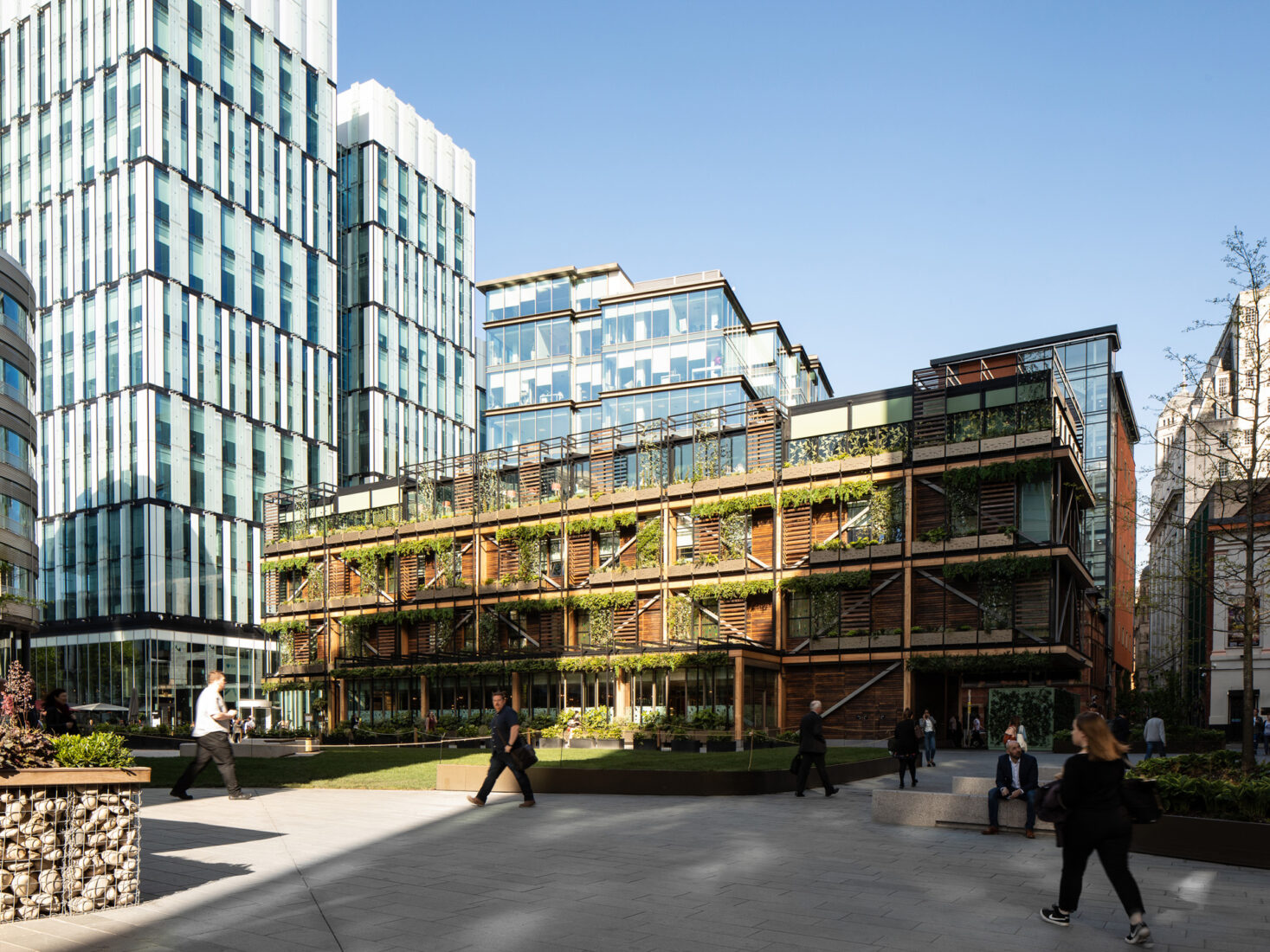 Sheppard Robson designs timber-framed pavilion in Manchester’s ...