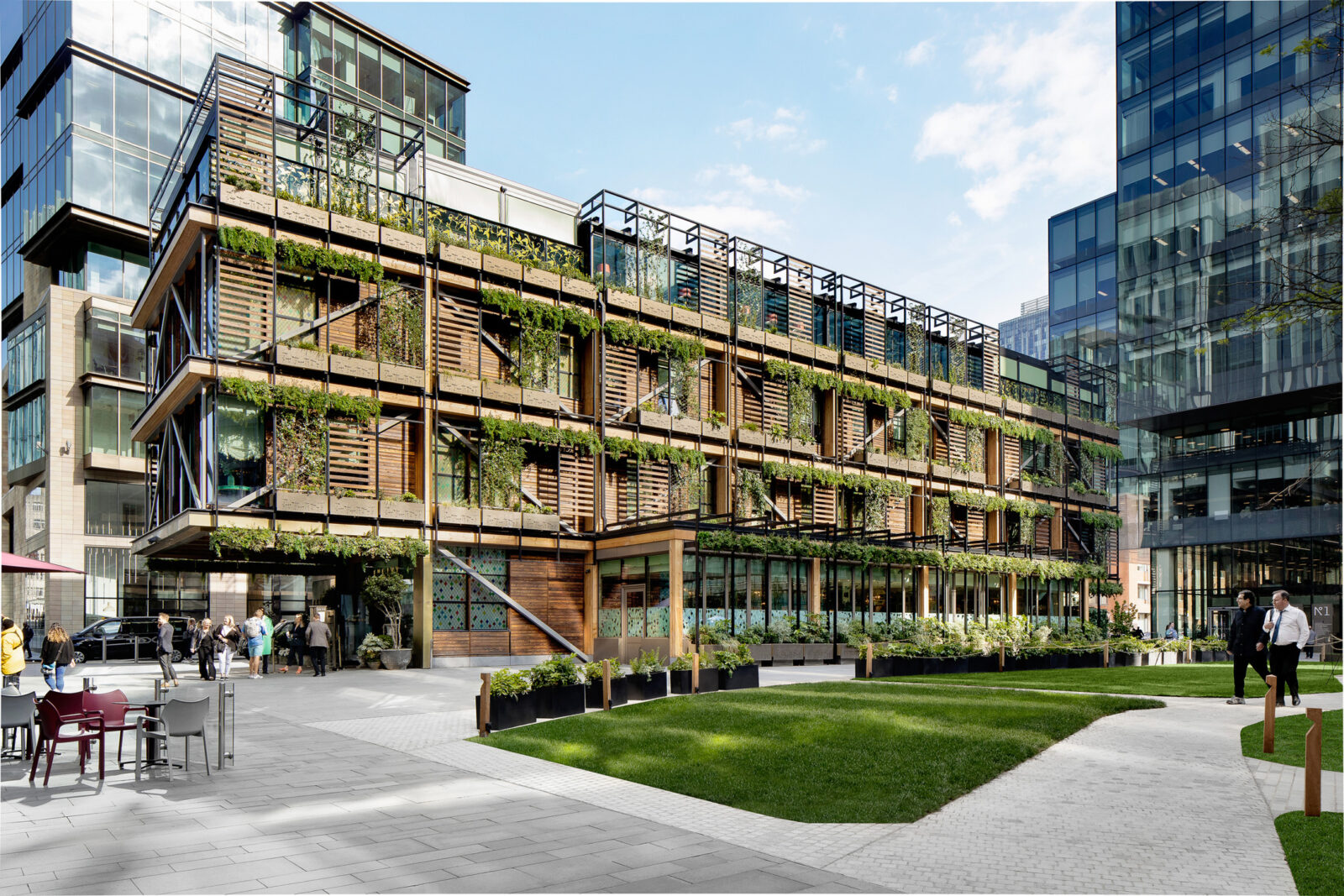 Sheppard Robson designs timber-framed pavilion in Manchester’s ...