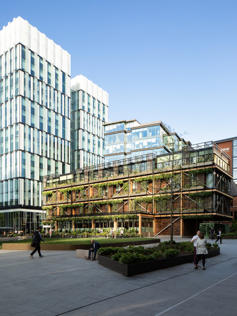 Sheppard Robson designs timber-framed pavilion in Manchester’s ...