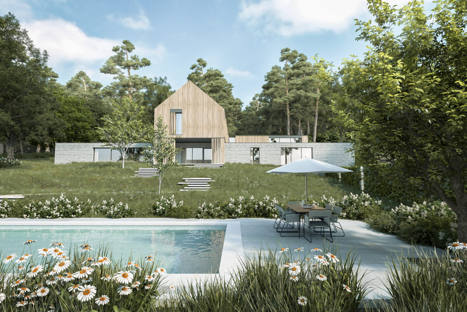 Re-Format shows design for Surrey farmhouse