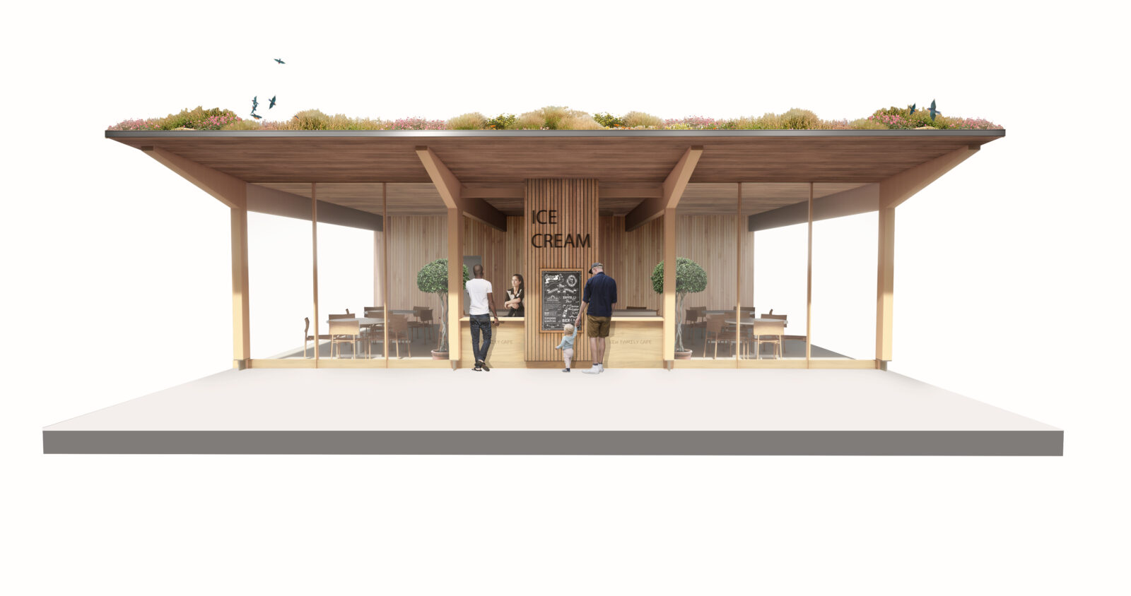 HOK restaurant to replace Walters & Cohen play centre at Kew Gardens