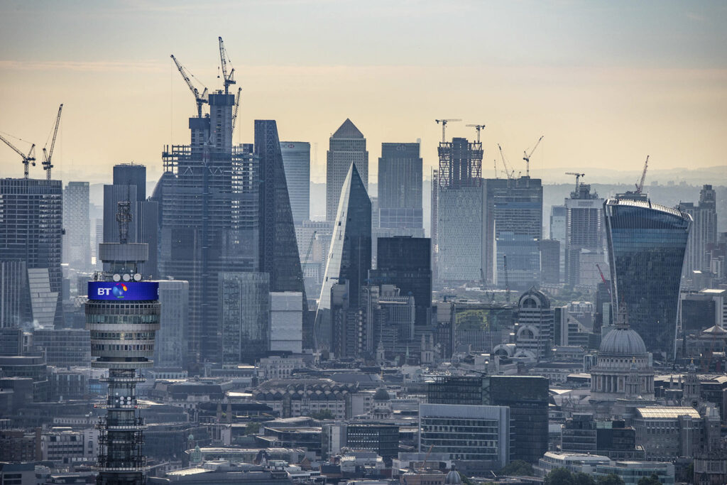 Then and now: The changing face of London