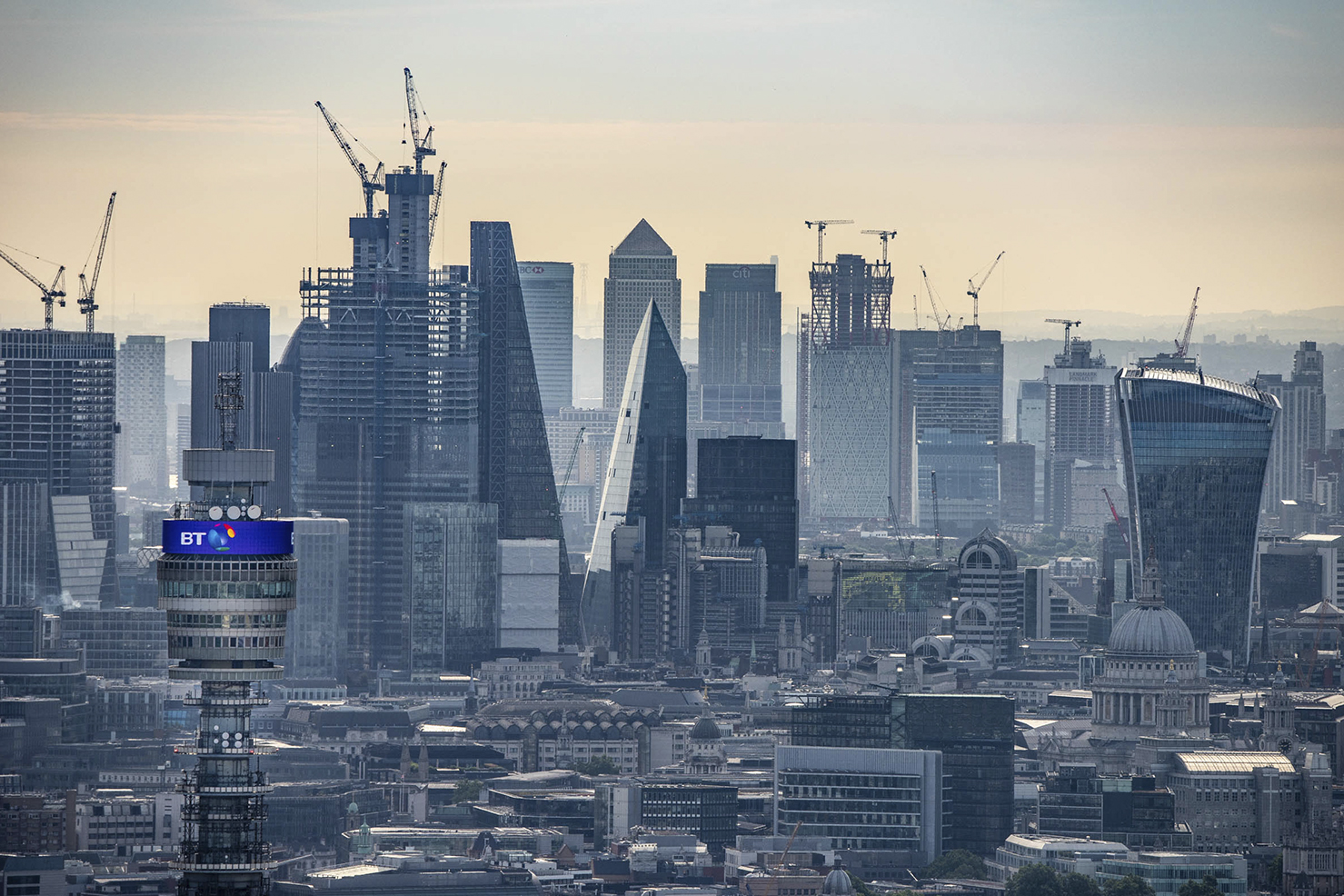 Then and now: The changing face of London