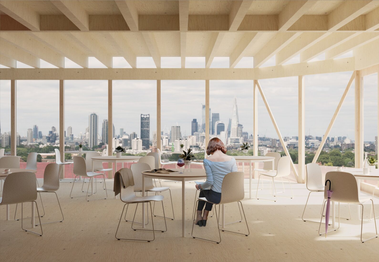 West Architecture wins approval for 200m² timber ‘crown’ on Brixton block