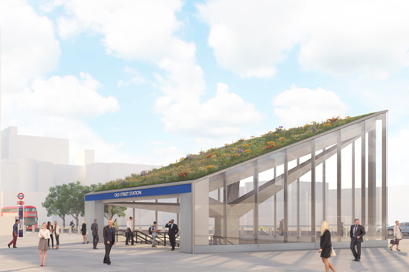 Weston Williamson reveals rework of controversial Old Street station ...