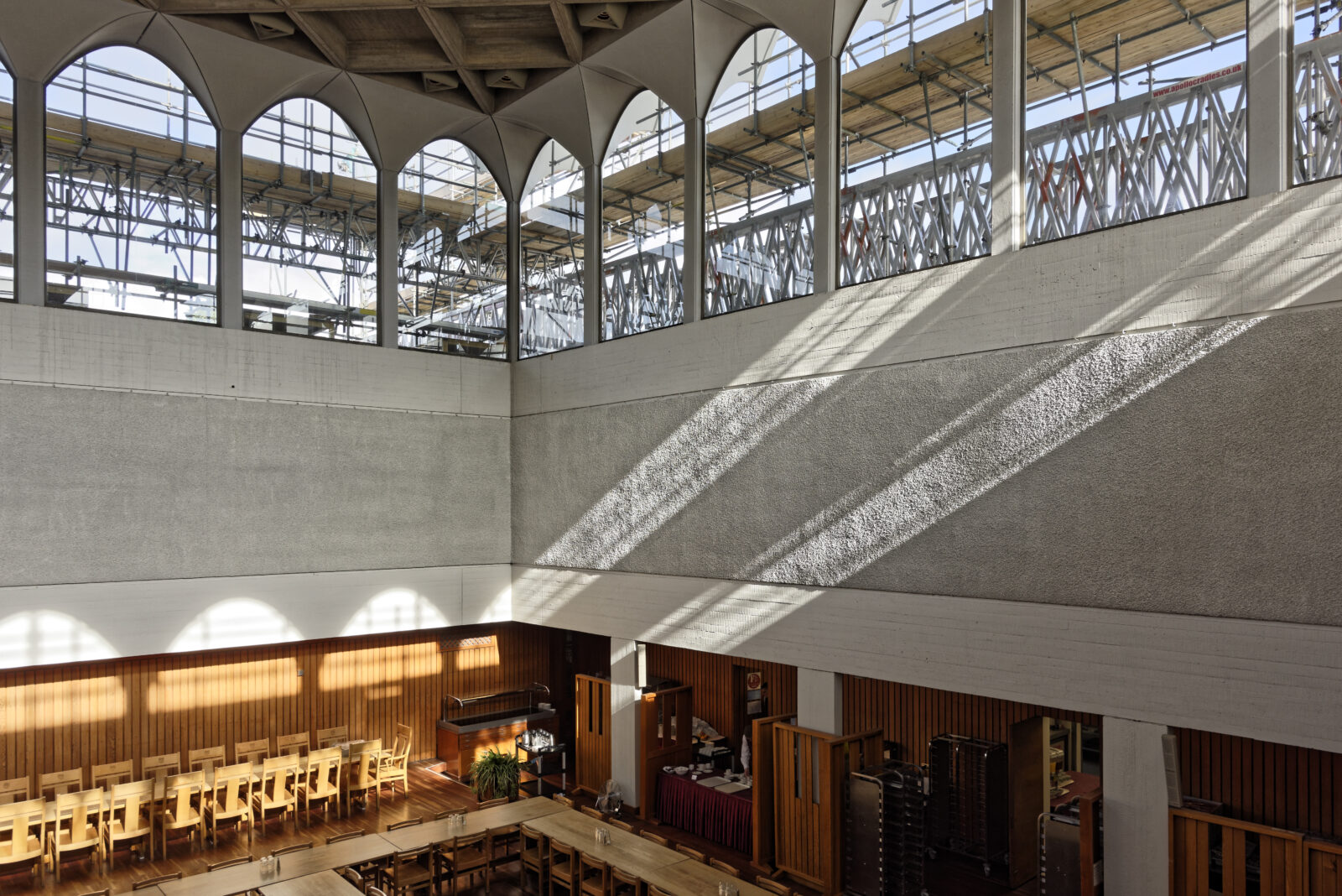 Fitzwilliam College Central Building refurbishment by Cullinan Studio