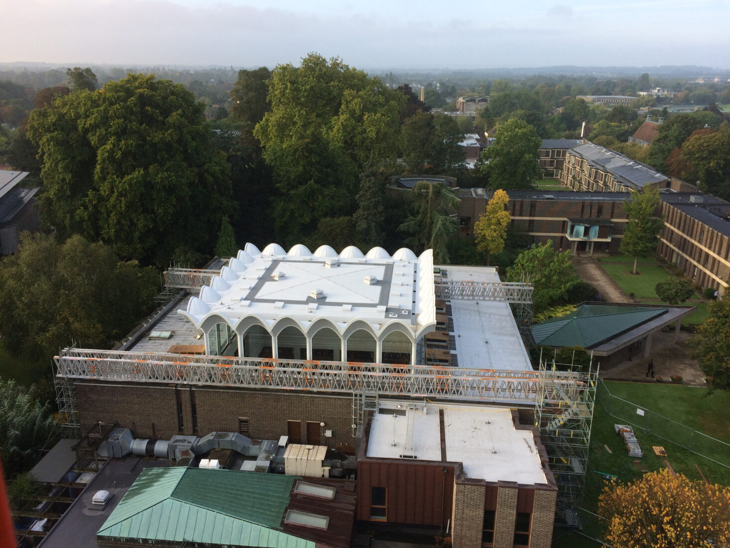 Fitzwilliam College Central Building refurbishment by Cullinan Studio