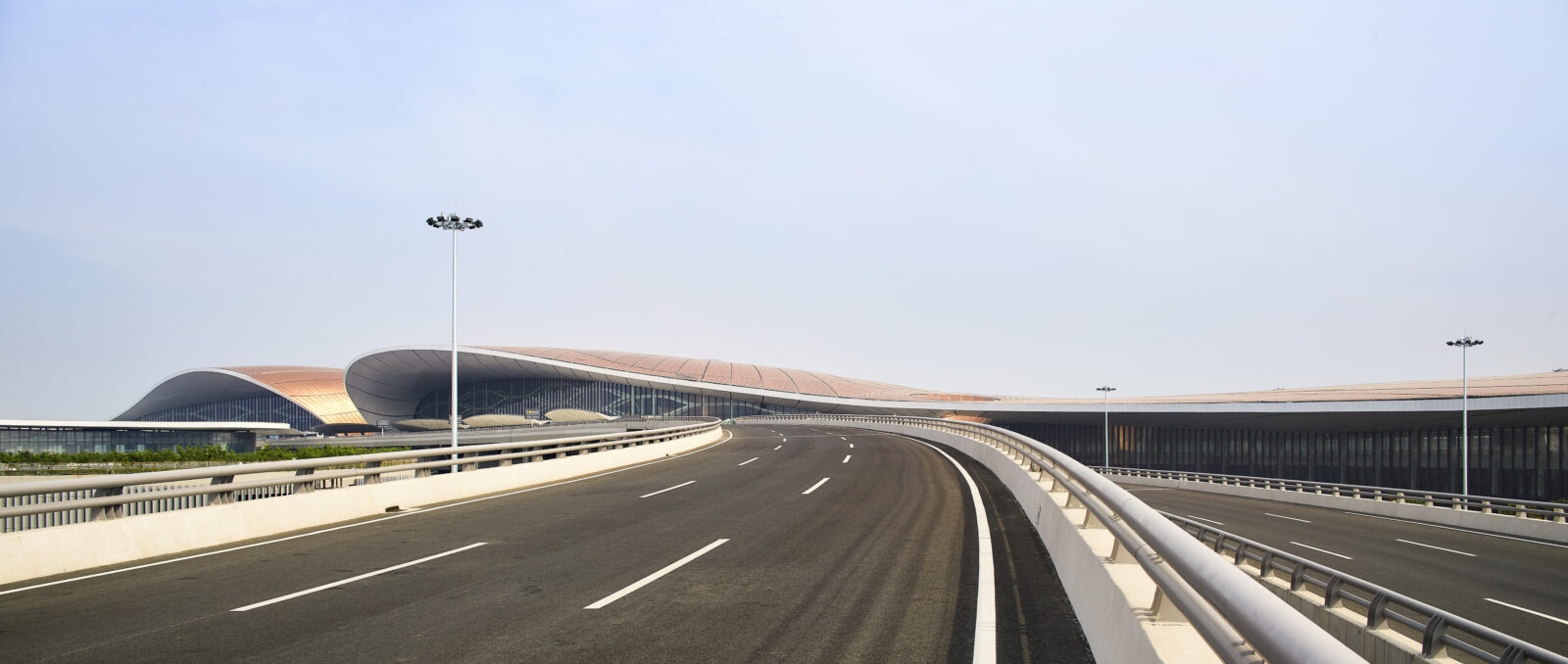 Zaha Hadid’s giant £8.8bn Daxing airport scheme opens in Beijing