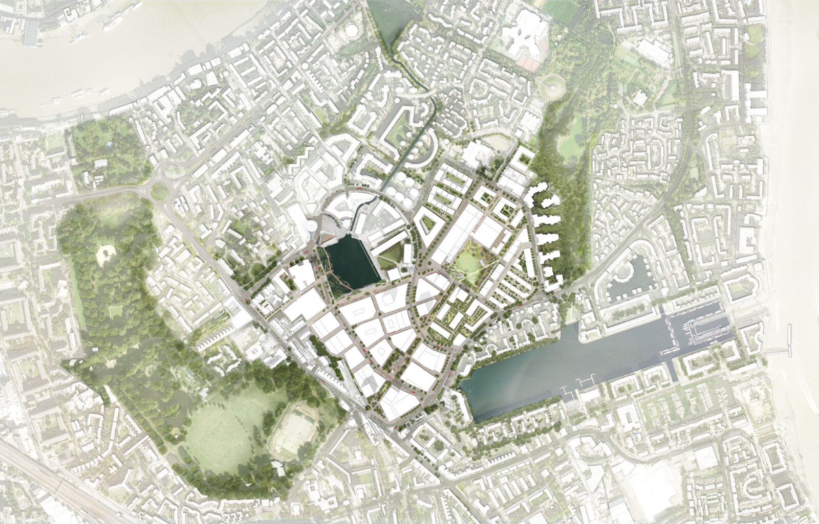 Allies and Morrison's huge £4bn Canada Water project approved