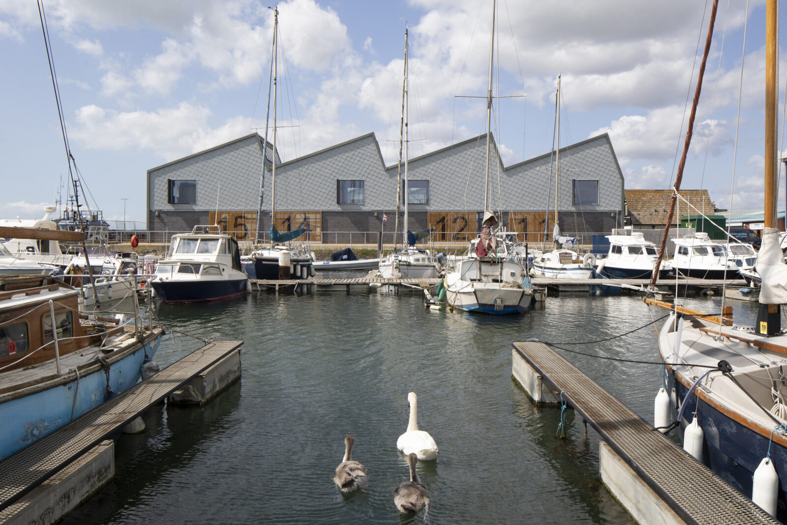 Startup-on-sea: ECE Architecture completes Shoreham marina business units