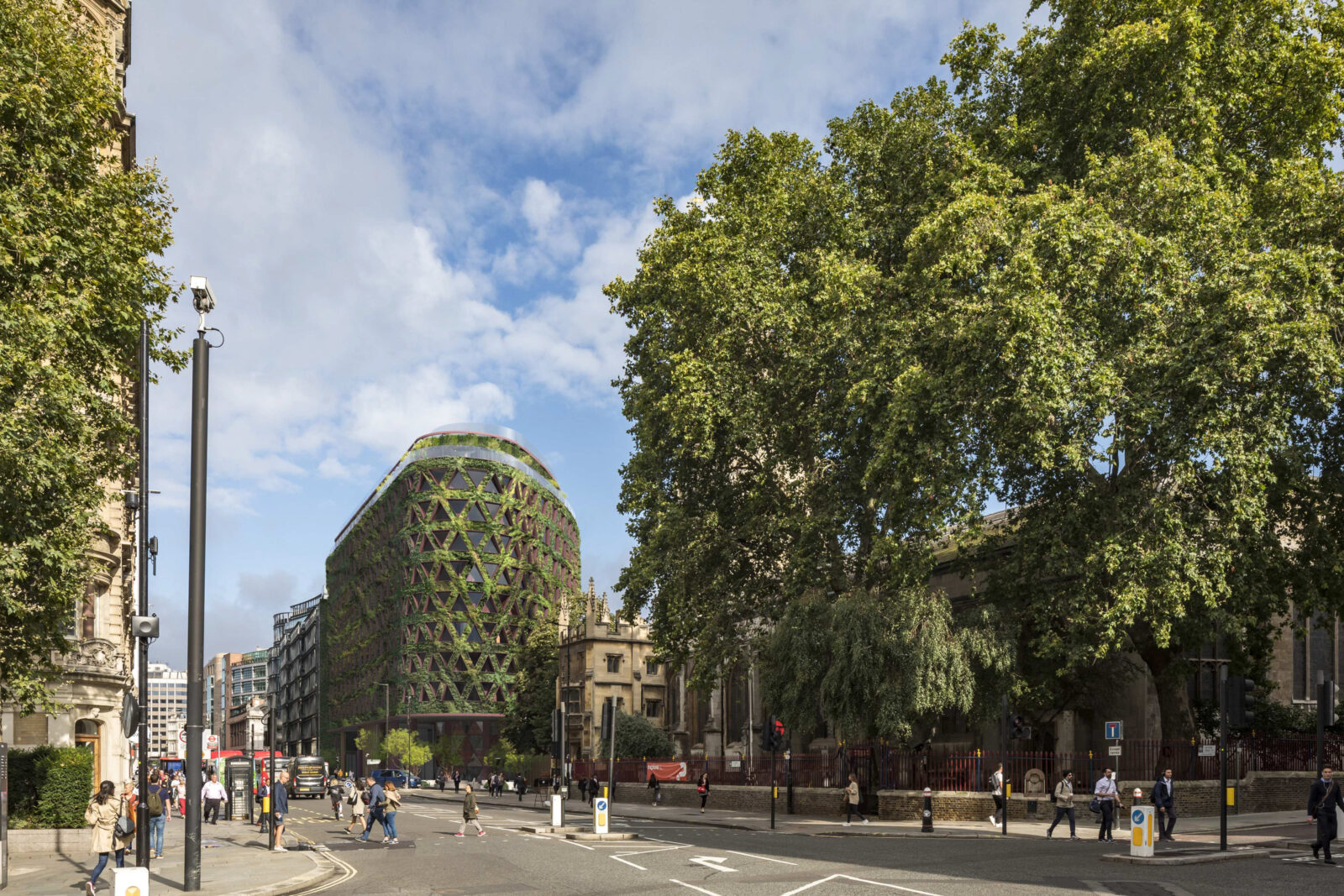 Sheppard Robson unveils City scheme with ‘largest living wall in Europe’