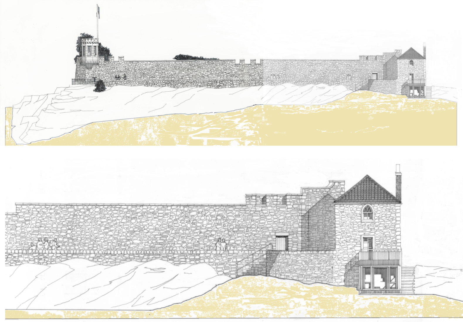 Alan Dunlop submits plans for home in 250-year-old Watch House