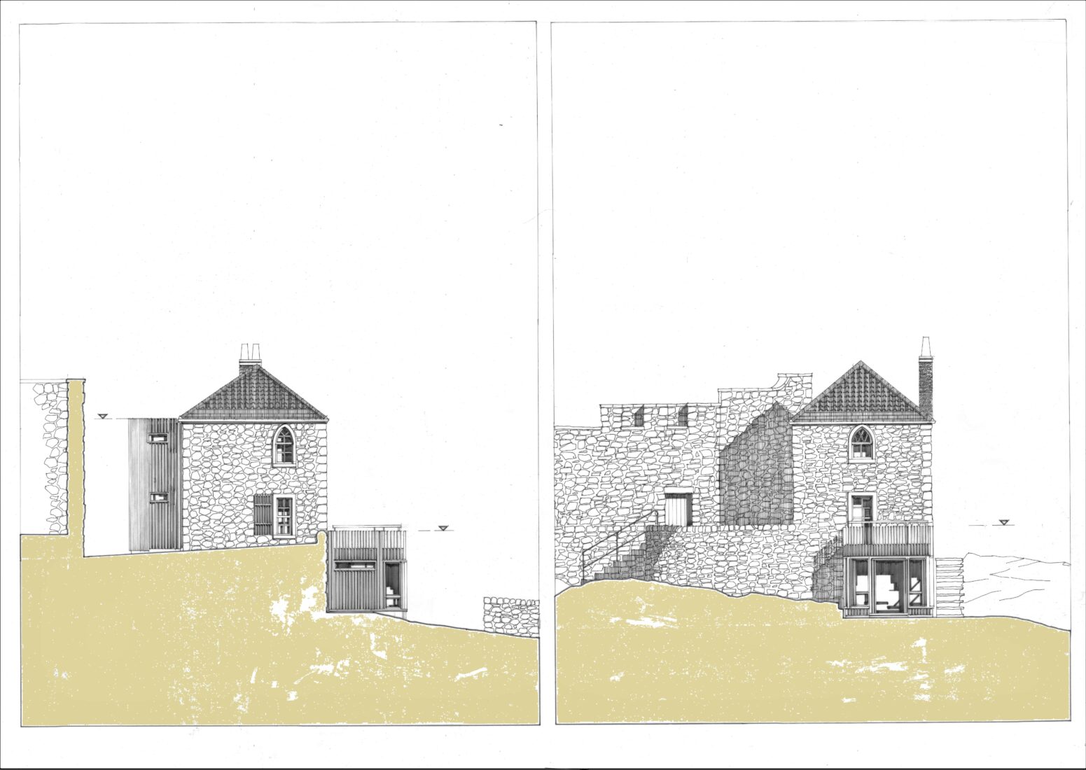 Alan Dunlop submits plans for home in 250-year-old Watch House